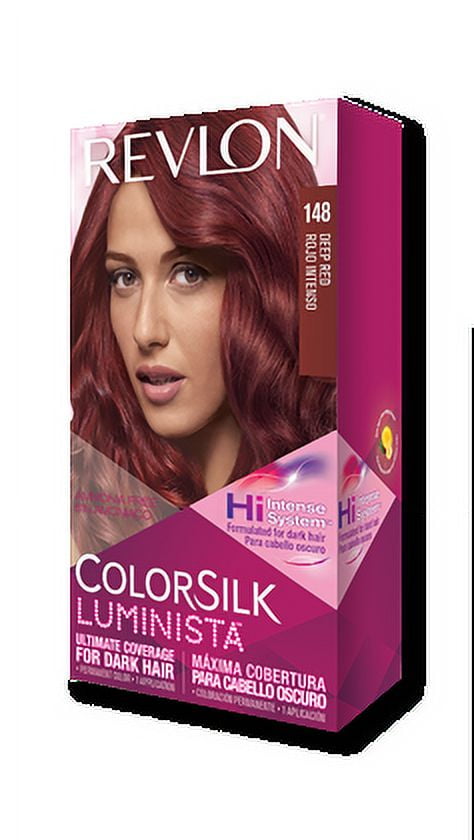 Revlon ColorSilk Luminista Hair Color, Deep Red - Walmart.com