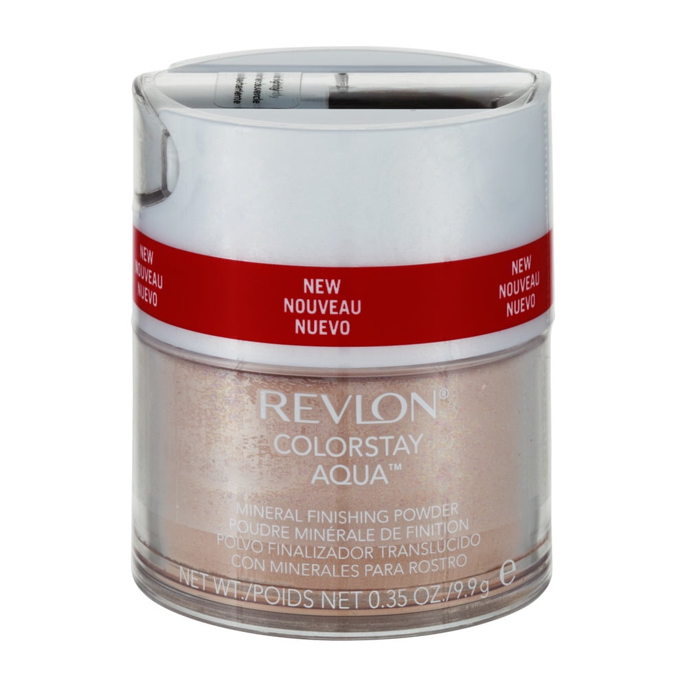 Revlon ColorStay Aqua Translucent Light Medium Mineral Finishing Powder ...