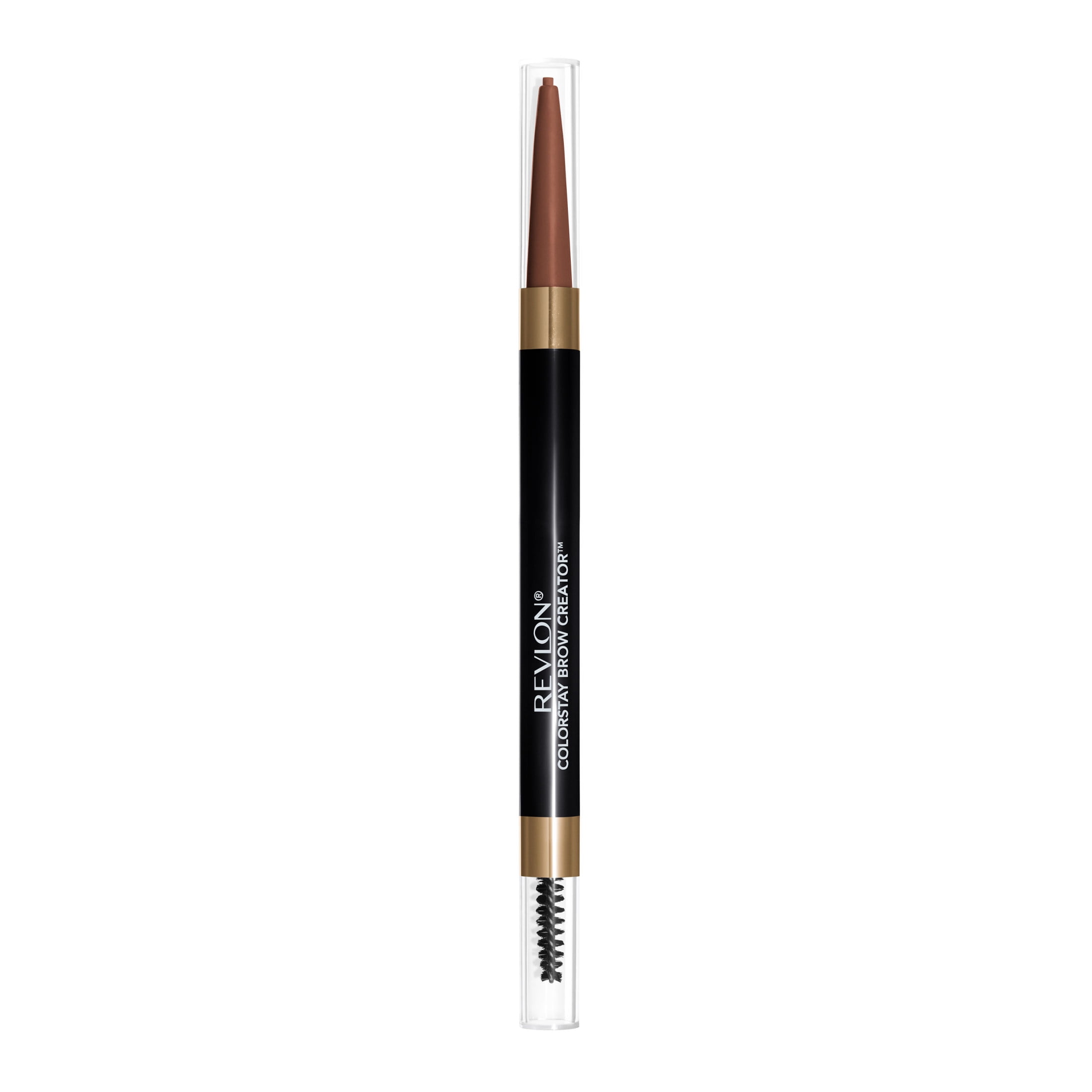 Revlon ColorStay Waterproof Brow Creator, 2-in-1 Eyebrow Pencil ...