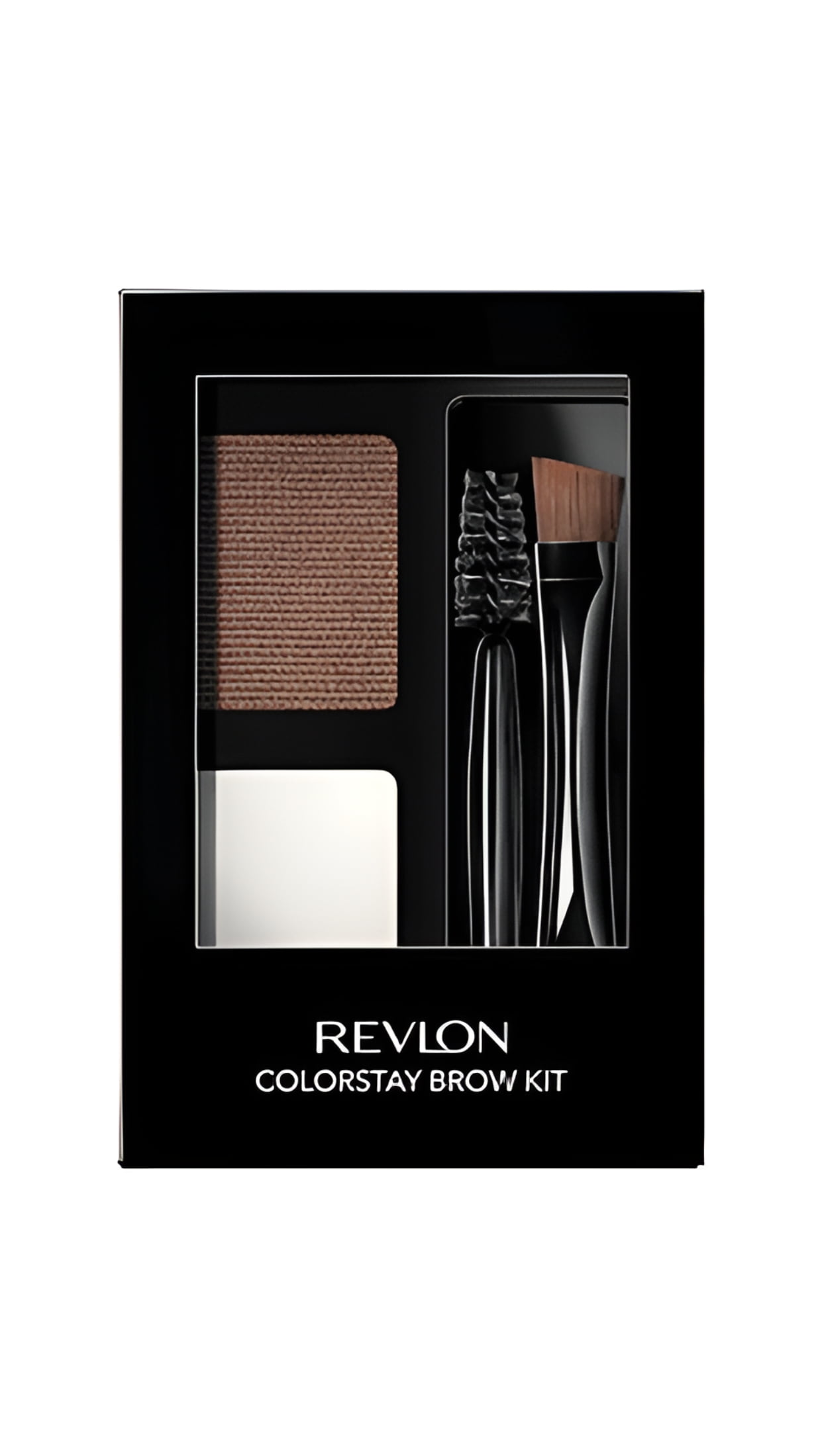 Revlon ColorStay Brow Kit, Soft Brown, Eyebrow Powder Cosmetics Filler ...