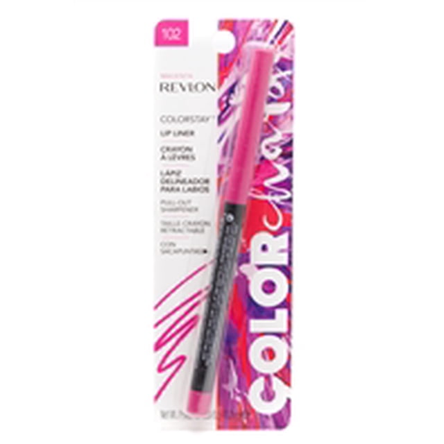 Revlon ColorStay Lip Liner with Pull Out Sharpener, 102 Magenta .01oz ...