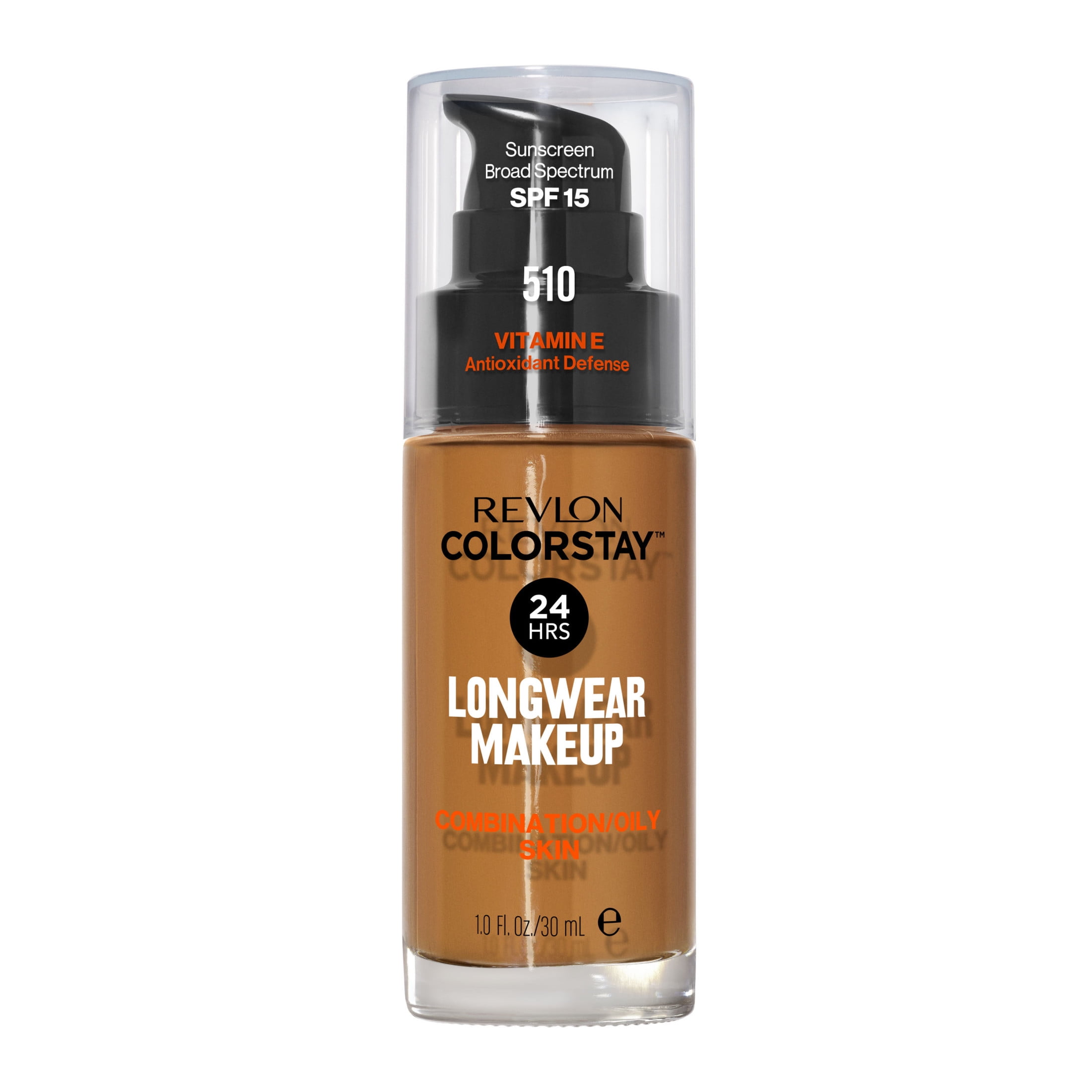 Revlon ColorStay Foundation, Full Coverage, Longwear, SPF 15, Matte ...