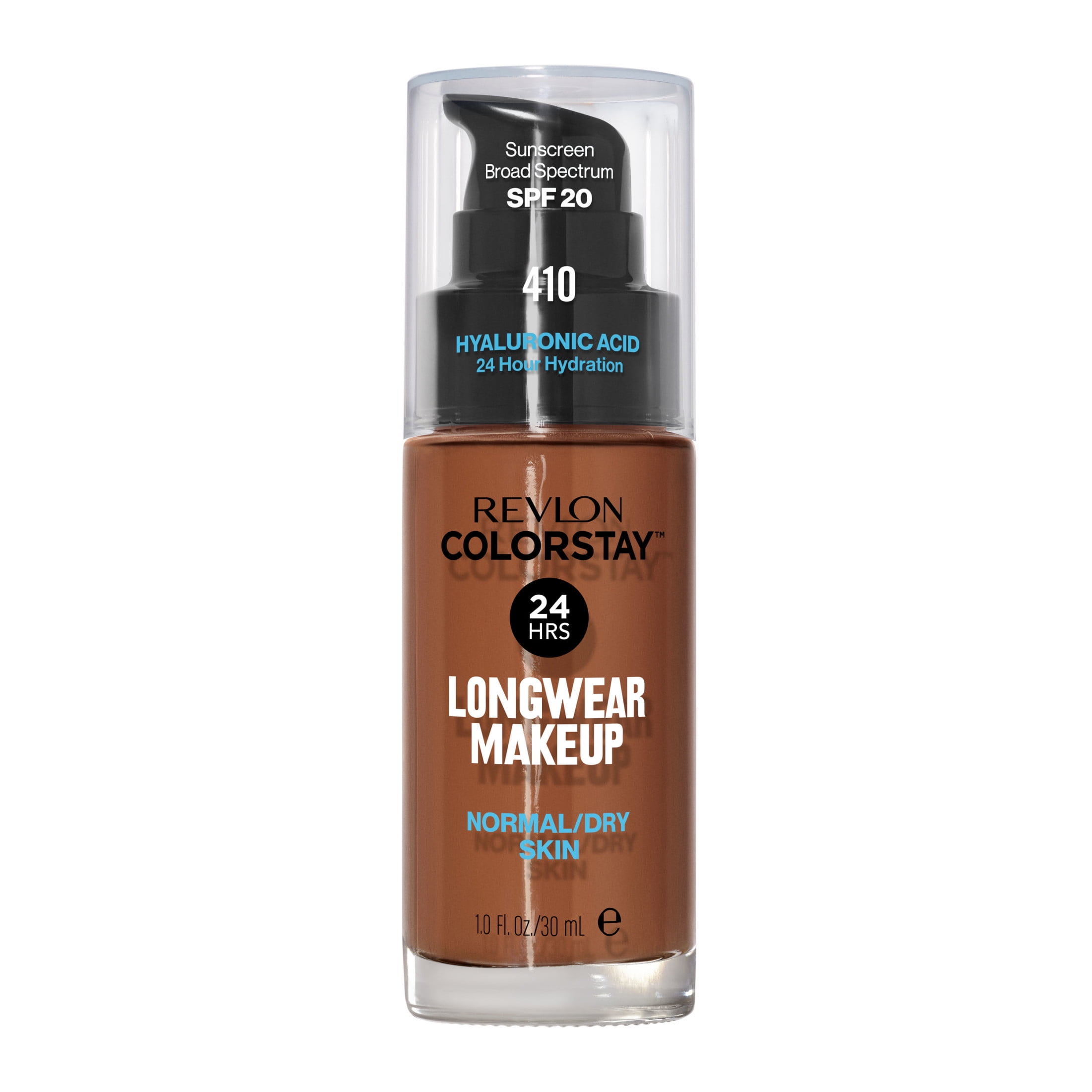 Revlon ColorStay Liquid Foundation SPF 20 410 Cappuccino, 1 fl oz ...