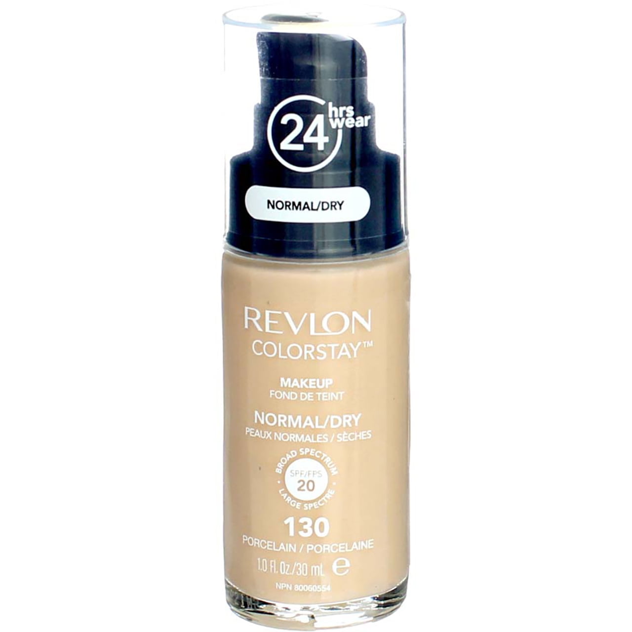 Revlon ColorStay Makeup Foundation For Normal Dry Skin, Porcelain 130 ...