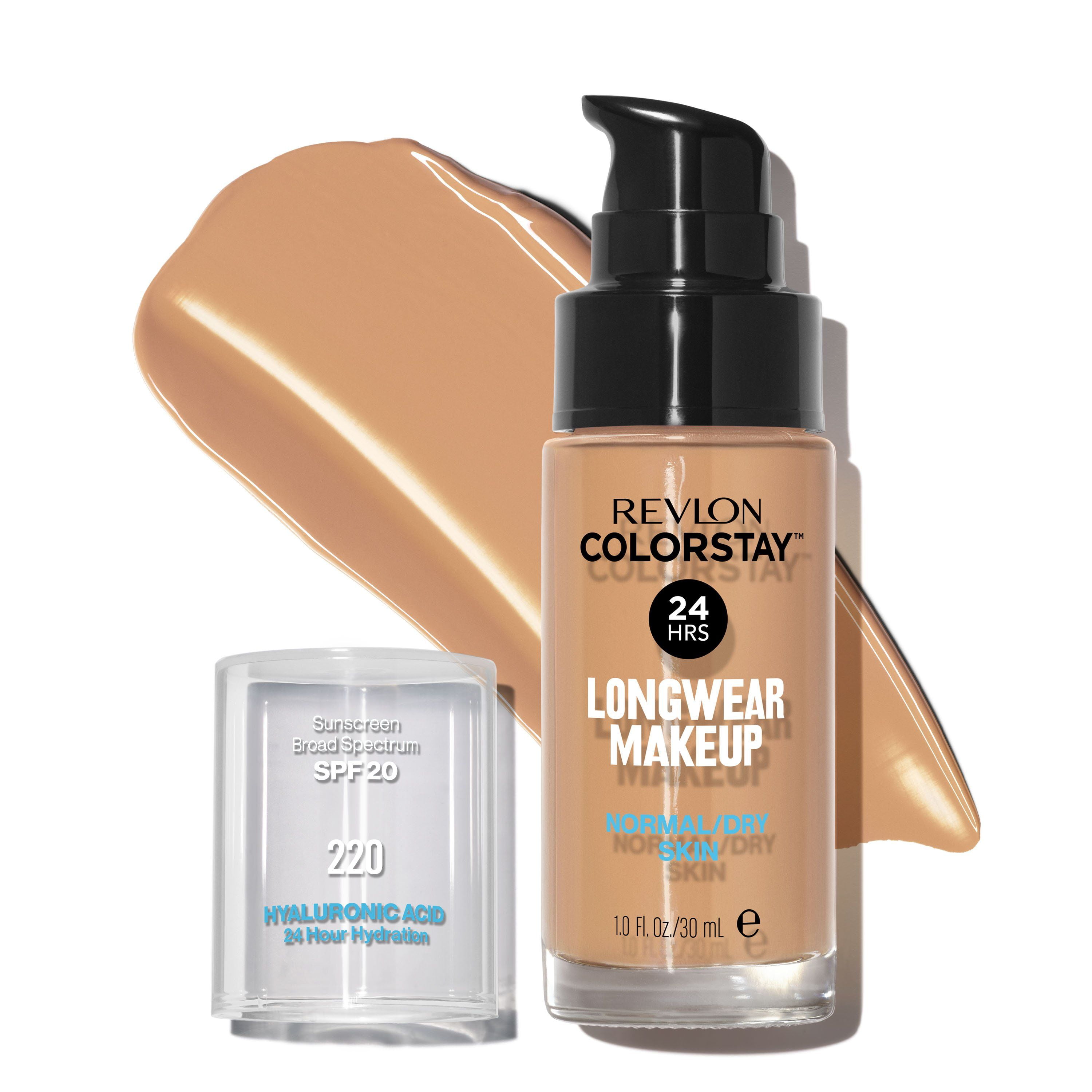 Revlon ColorStay Makeup for Normal/Dry Skin, 220 Natural Beige - 1 oz ...