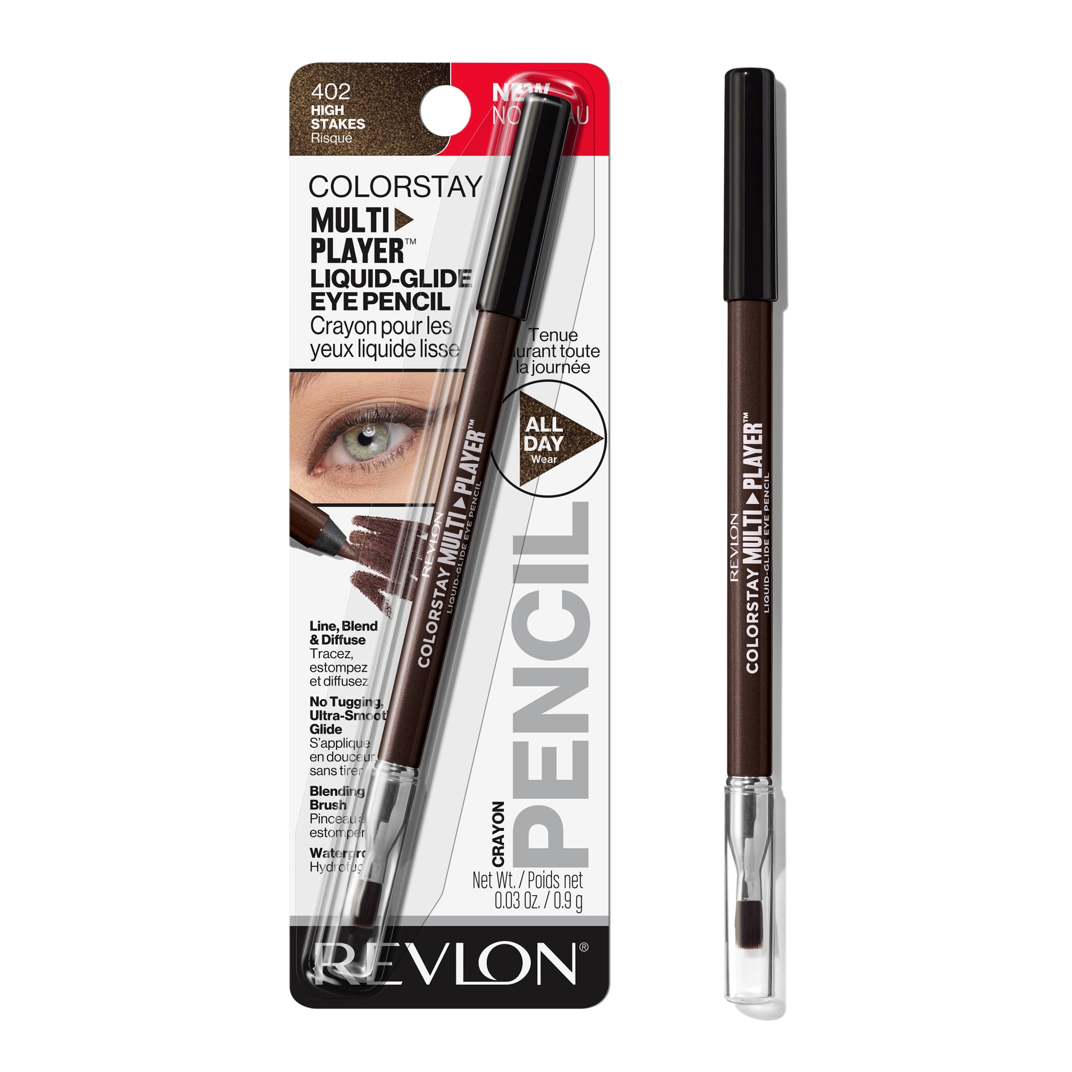 Revlon ColorStay Multiplayer Liquid-Glide Eye Pencil, Waterproof Eye ...