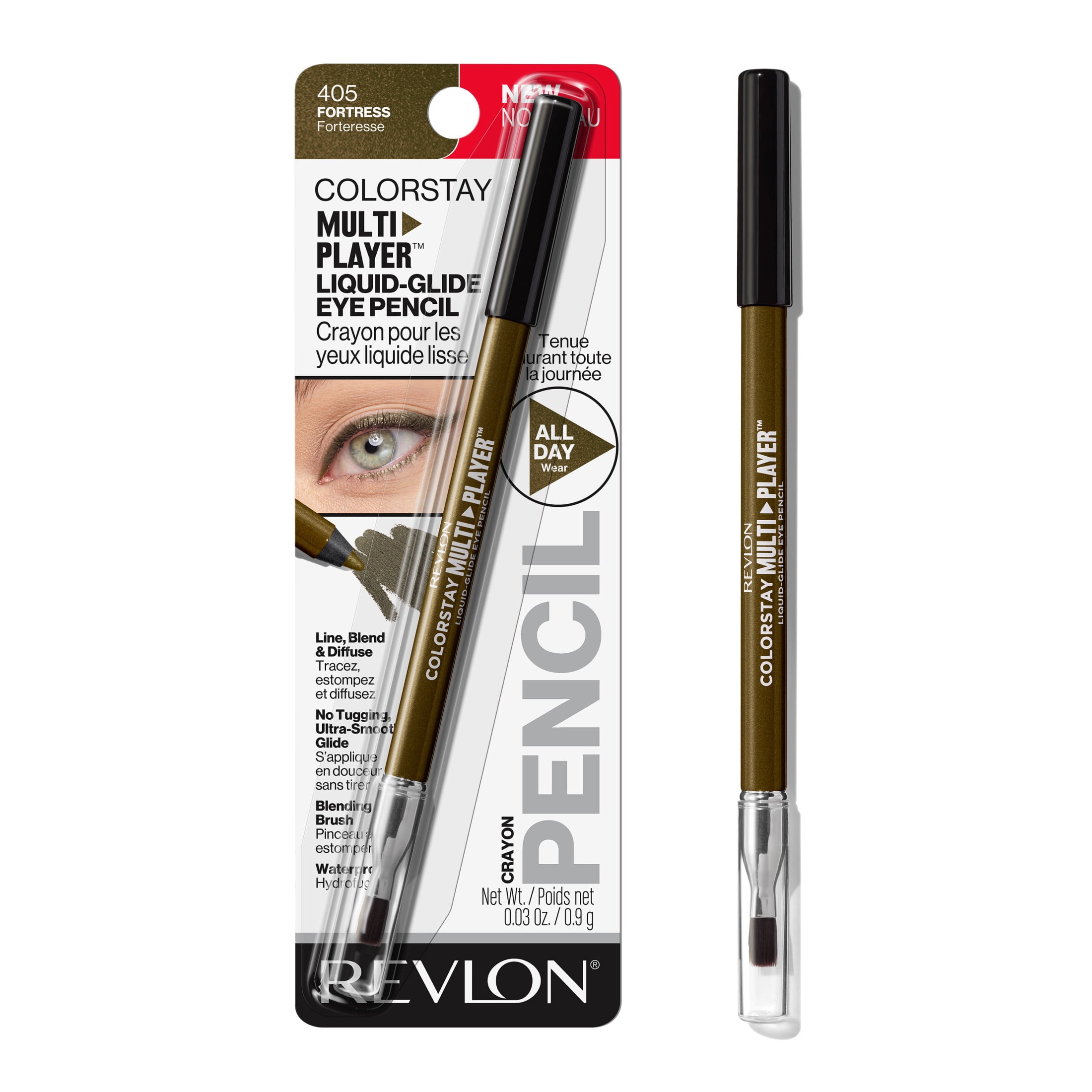 Revlon ColorStay Multiplayer Liquid-Glide Eye Pencil, Waterproof Eye ...