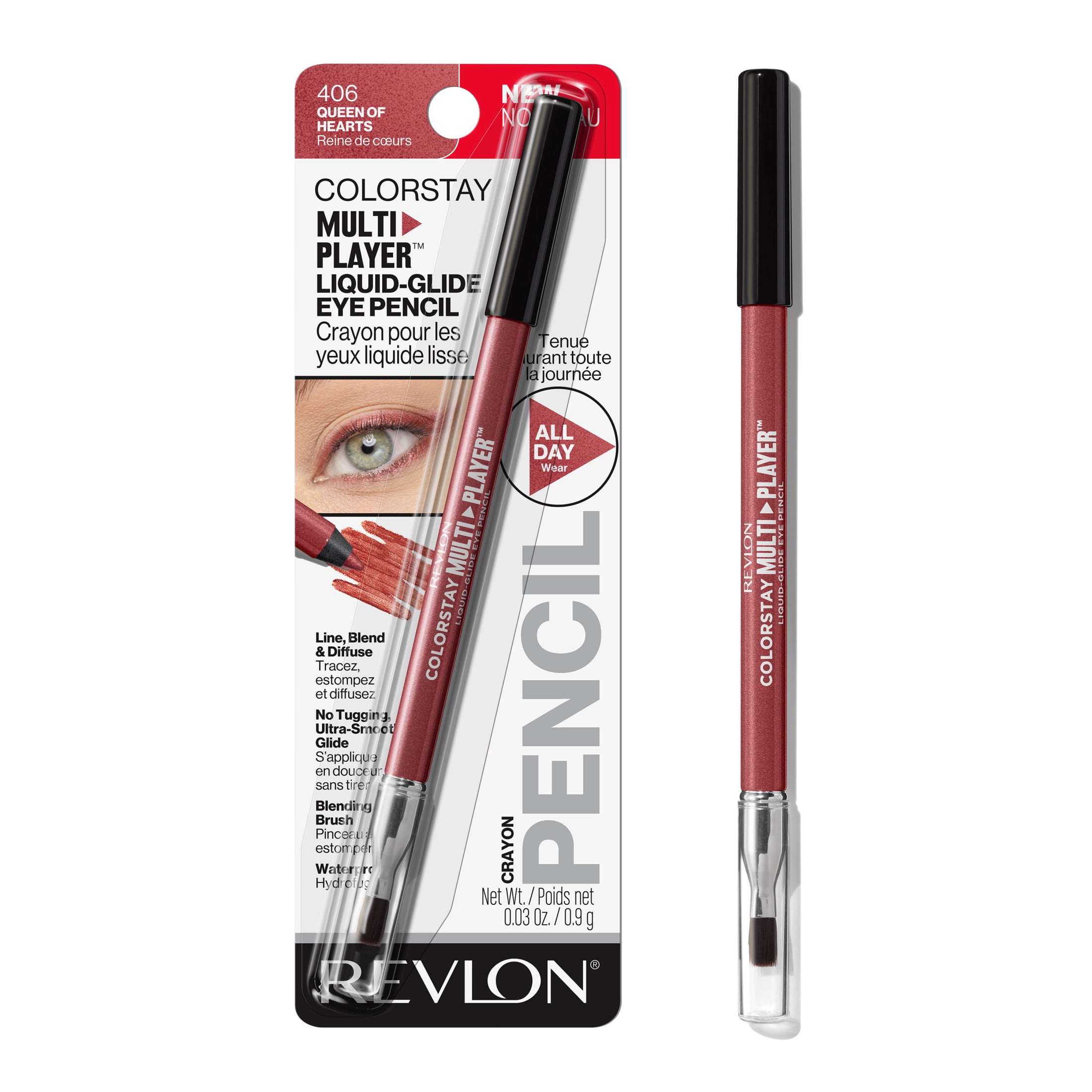 Revlon ColorStay Multiplayer Liquid-Glide Eye Pencil, Waterproof Eye ...