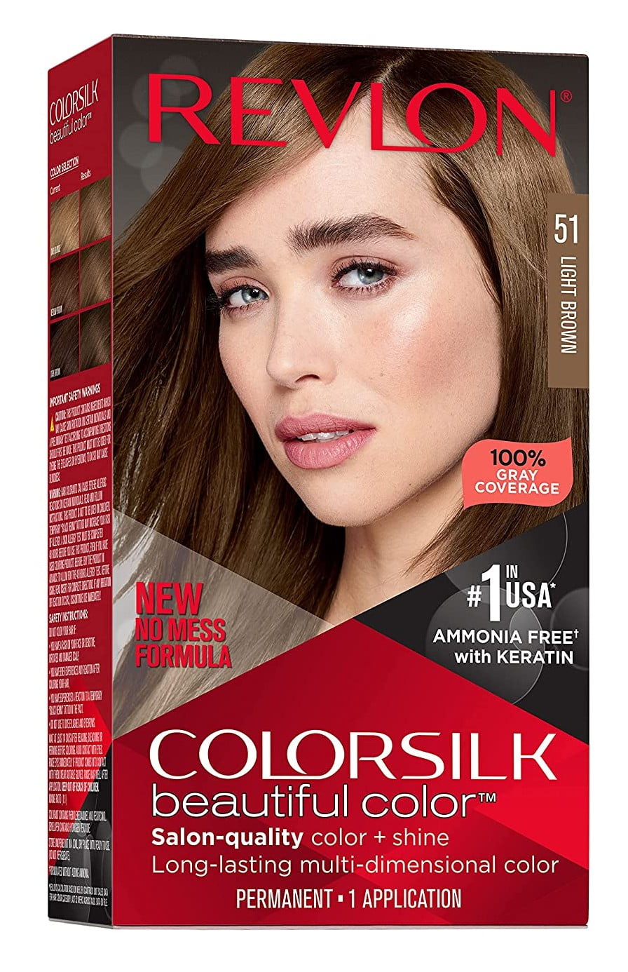 Revlon Colorsilk #51 Light Brown (Pack of 3) - Walmart.com