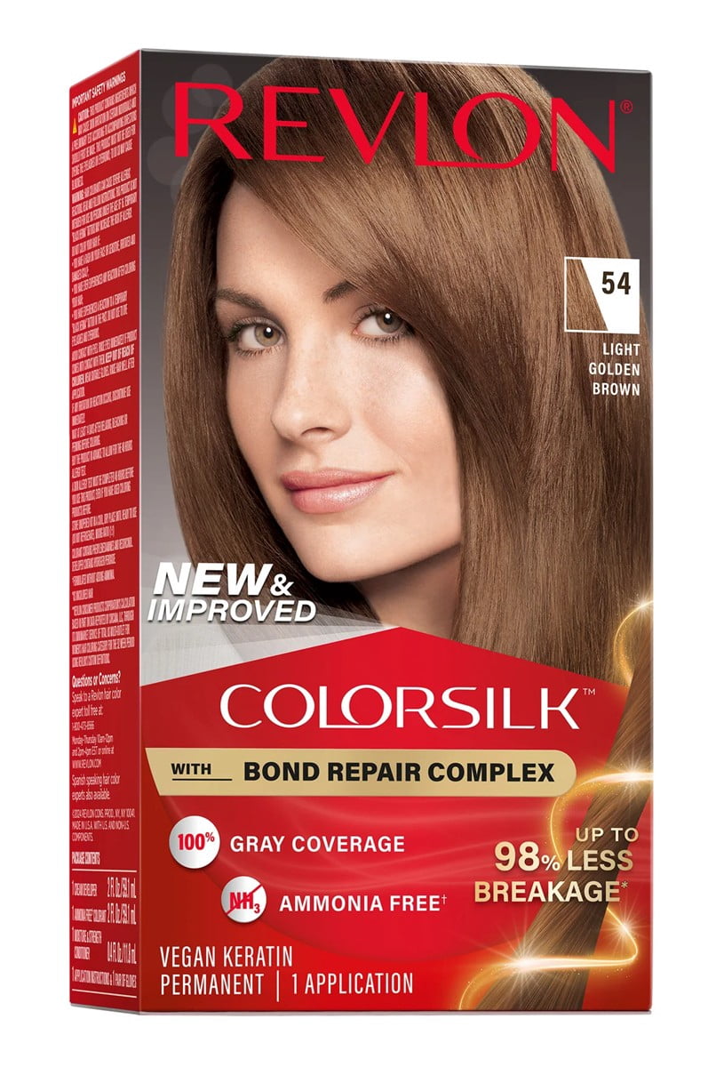 Revlon Colorsilk #54 Light Golden Brown (Pack of 3) - Walmart.com