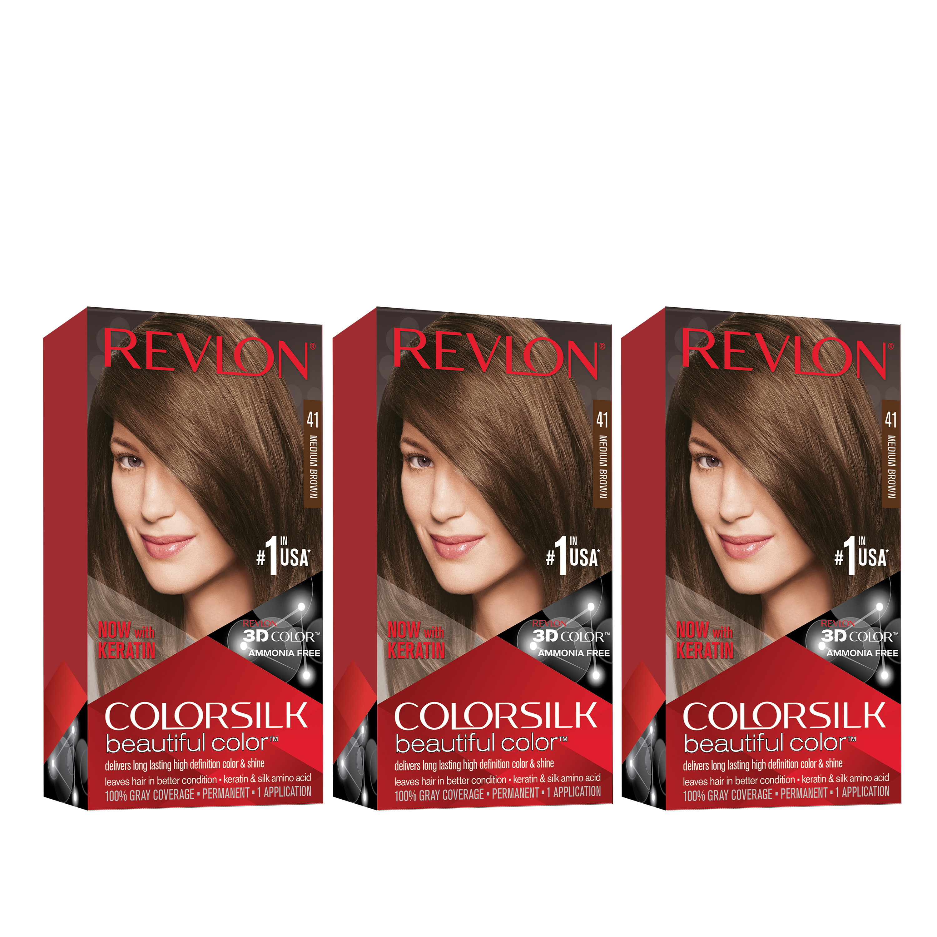 Revlon Colorsilk Luminista Permanent Hair Color 114 Dark Golden Brown