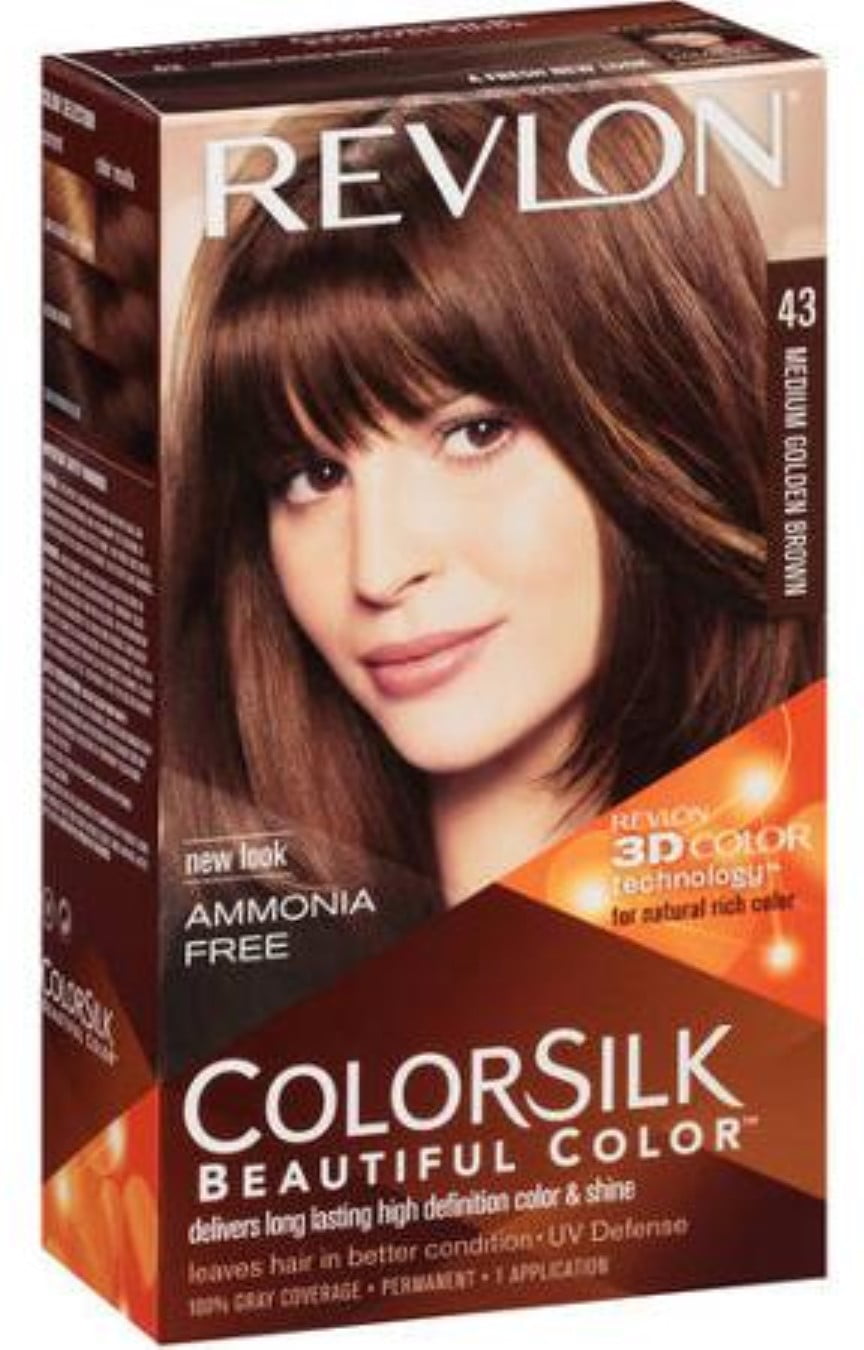 Revlon Colorsilk Beautiful Color Permanent Hair Dye, Dark Brown, At ...