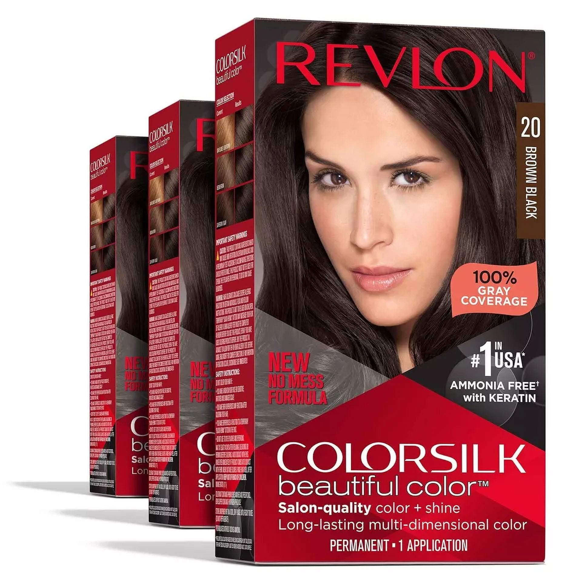 Revlon Colorsilk Color Permanent 3D Radiant Hair Color *CHOOSE SHADE ...