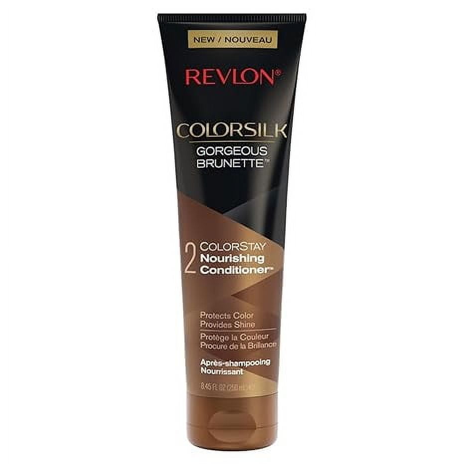 Revlon Colorsilk Conditioner Brown Tones For Dyed Hair, 8.45 fl oz ...