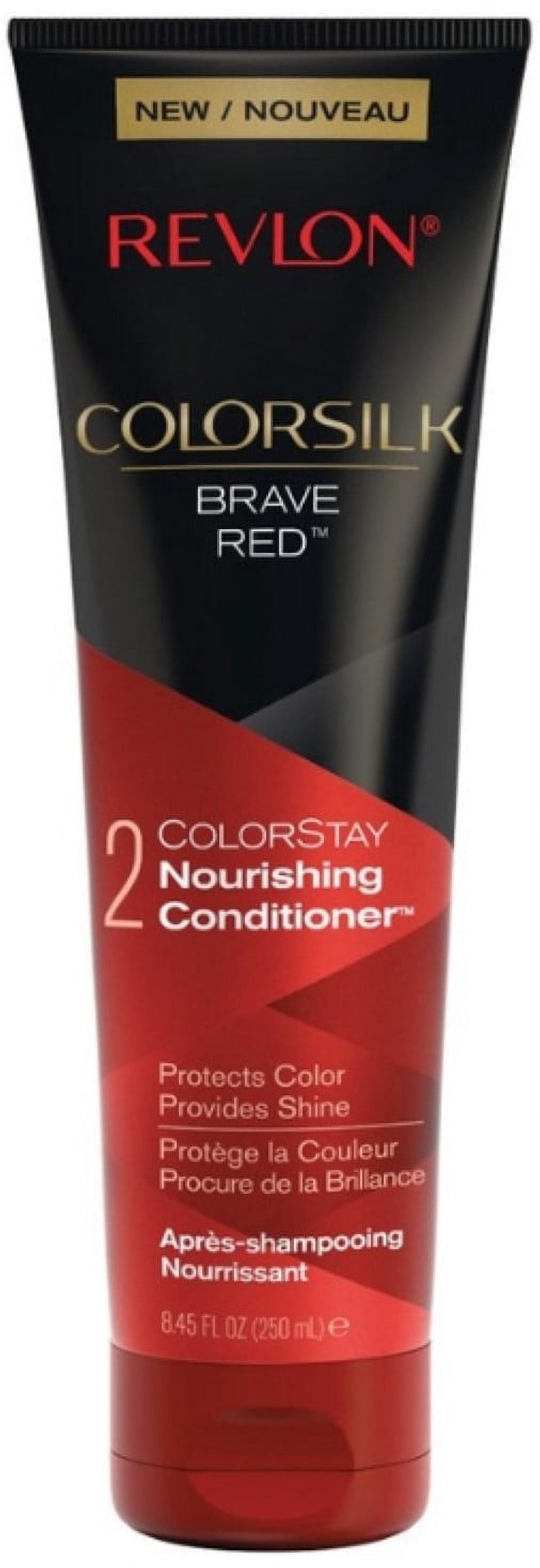 Revlon Colorsilk Conditioner, Reddish Tones for Dyed Hair, 8.45 fl oz ...