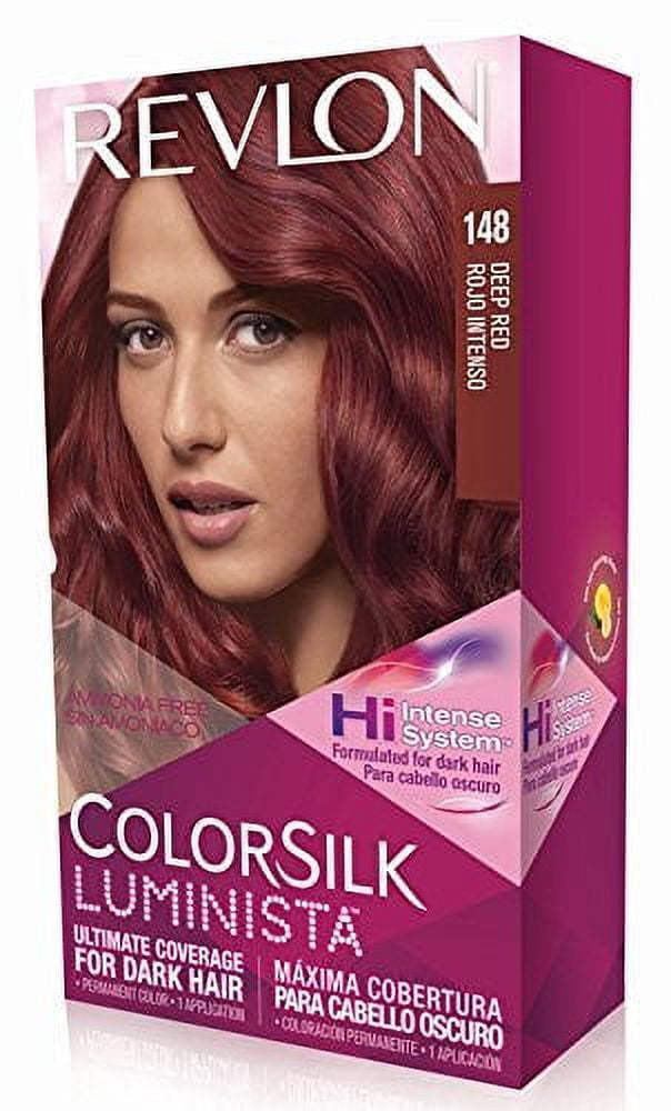 Revlon Colorsilk Luminista Haircolor, Deep Red, 1 Count - Walmart.com