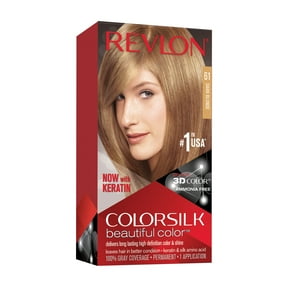 Revlon Colorsilk Hair Dye, Dark Brown 30, Permanent, 100% Gray Coverage ...