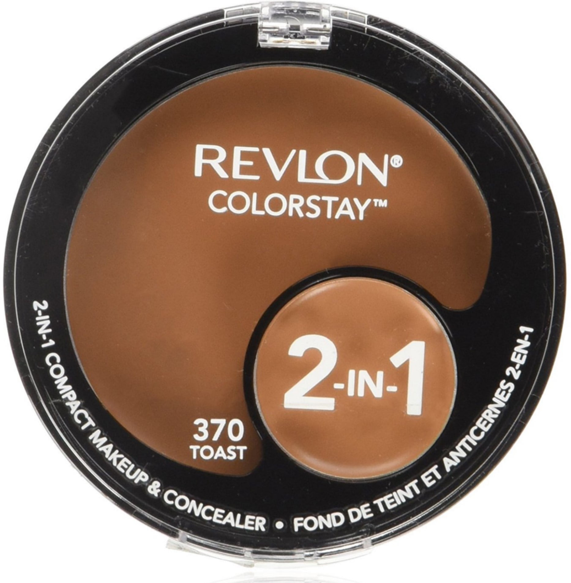 Revlon Colorstay 2-in-1 Compact Makeup and Concealer, Toast - Walmart.com