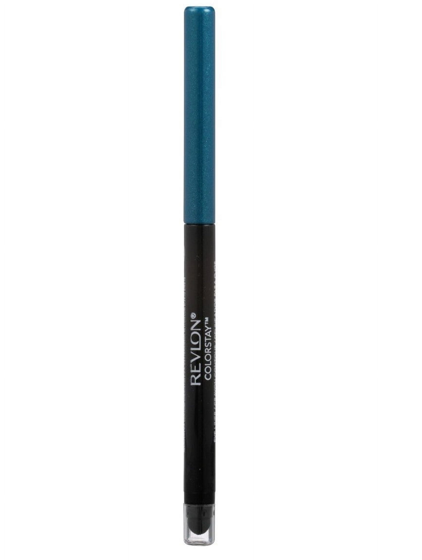 Revlon Colorstay Eye Liner, Teal, Long-Lasting Metallic Finish, Smooth ...