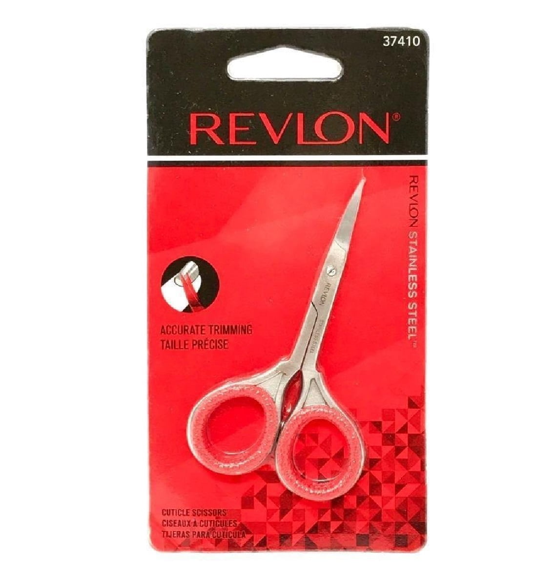 Revlon, Curved Blade Cuticle Scissors, Superfine Curved Blades ...