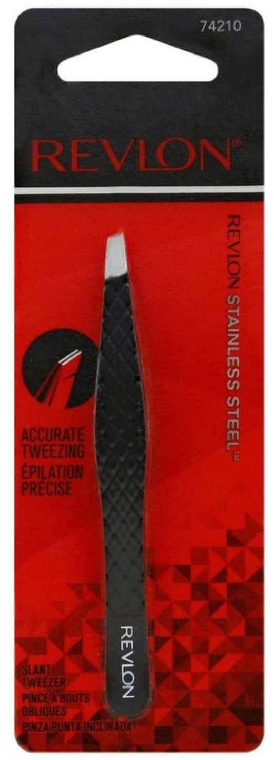 Revlon Expert Tweezer, Slant Tip 1 ea (Pack of 3) - Walmart.com