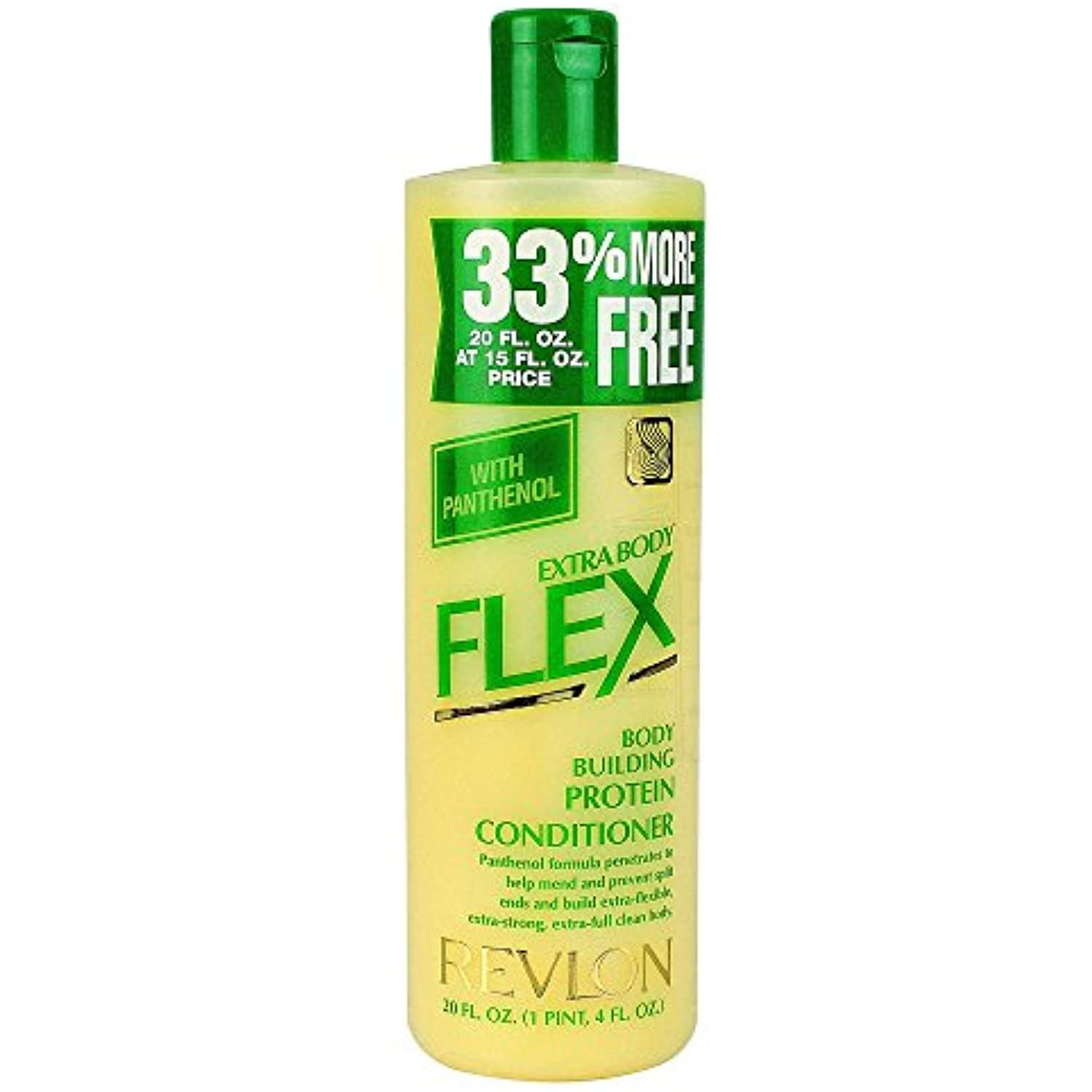 Revlon Flex Extra Body Conditioner, Panthenol Formula, 592ml/20oz, For ...