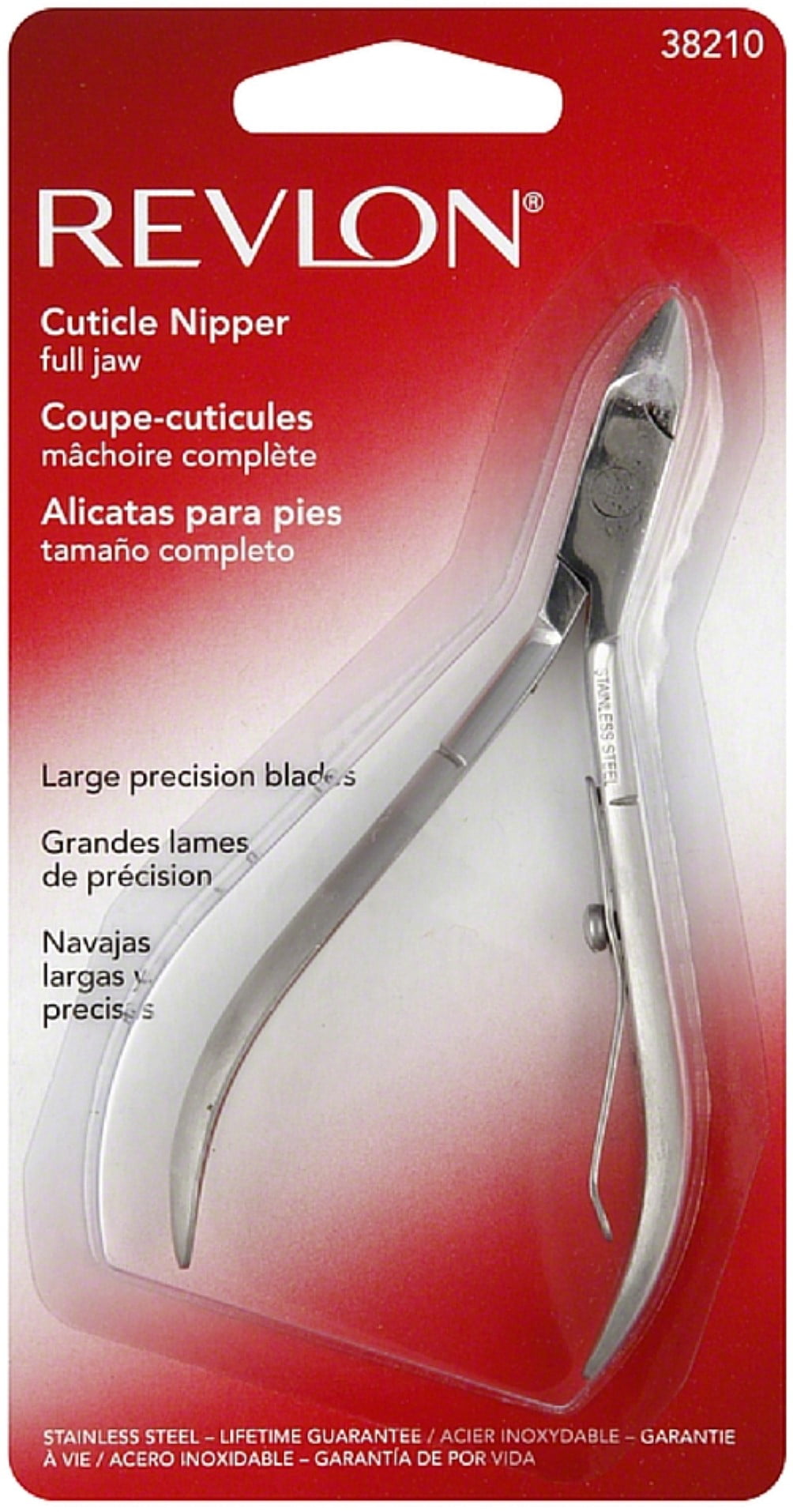 Revlon Large Cuticle Trimmer Manicure, Full Jaw Nipper, High Quality ...