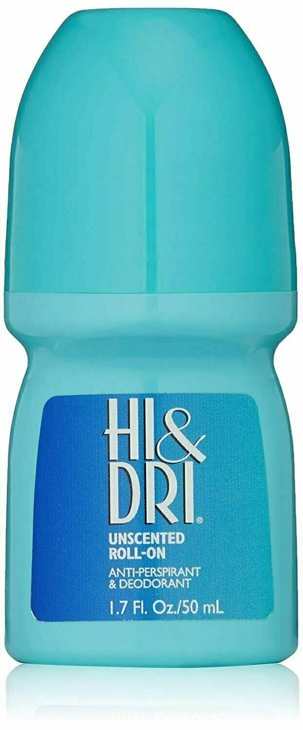 Revlon Hi & Dri Roll-On Anti-Perspirant & Deodorant Unscented 1.7 Fl Oz ...