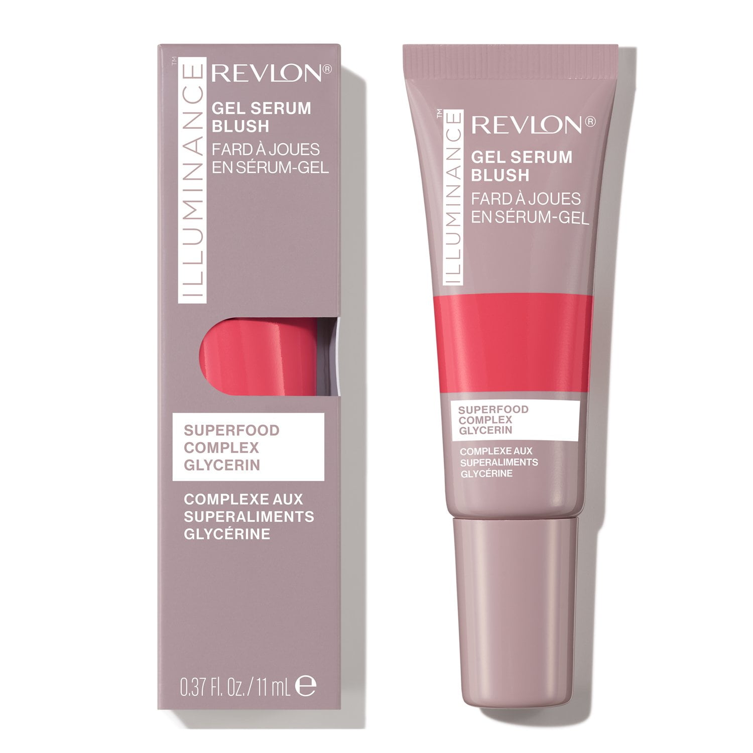 Revlon Illuminance Gel Serum Blush, Lightweight, Pink Blush, 120 ...
