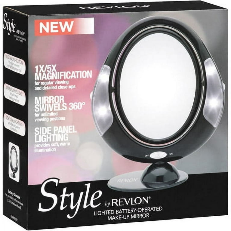 Revlon Lighted Battery Operated Makeup Mirror Reviews | Saubhaya Makeup