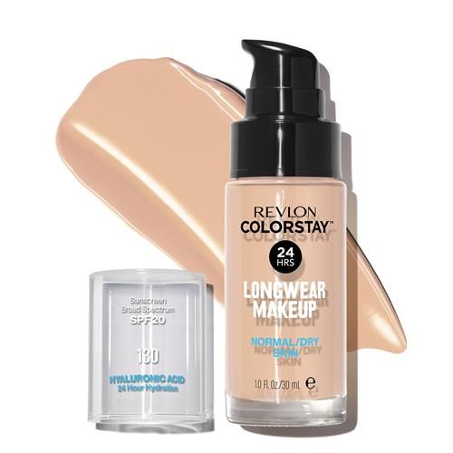 Revlon Liquid Foundation, Colorstay Face Makeup For Normal & Dry Skin ...