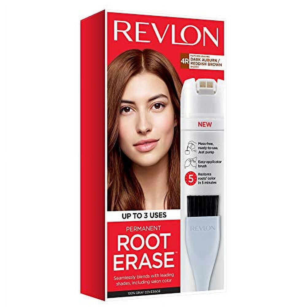Revlon Permanent Hair Color, Permanent Hair Dye, At-Home Root Erase ...