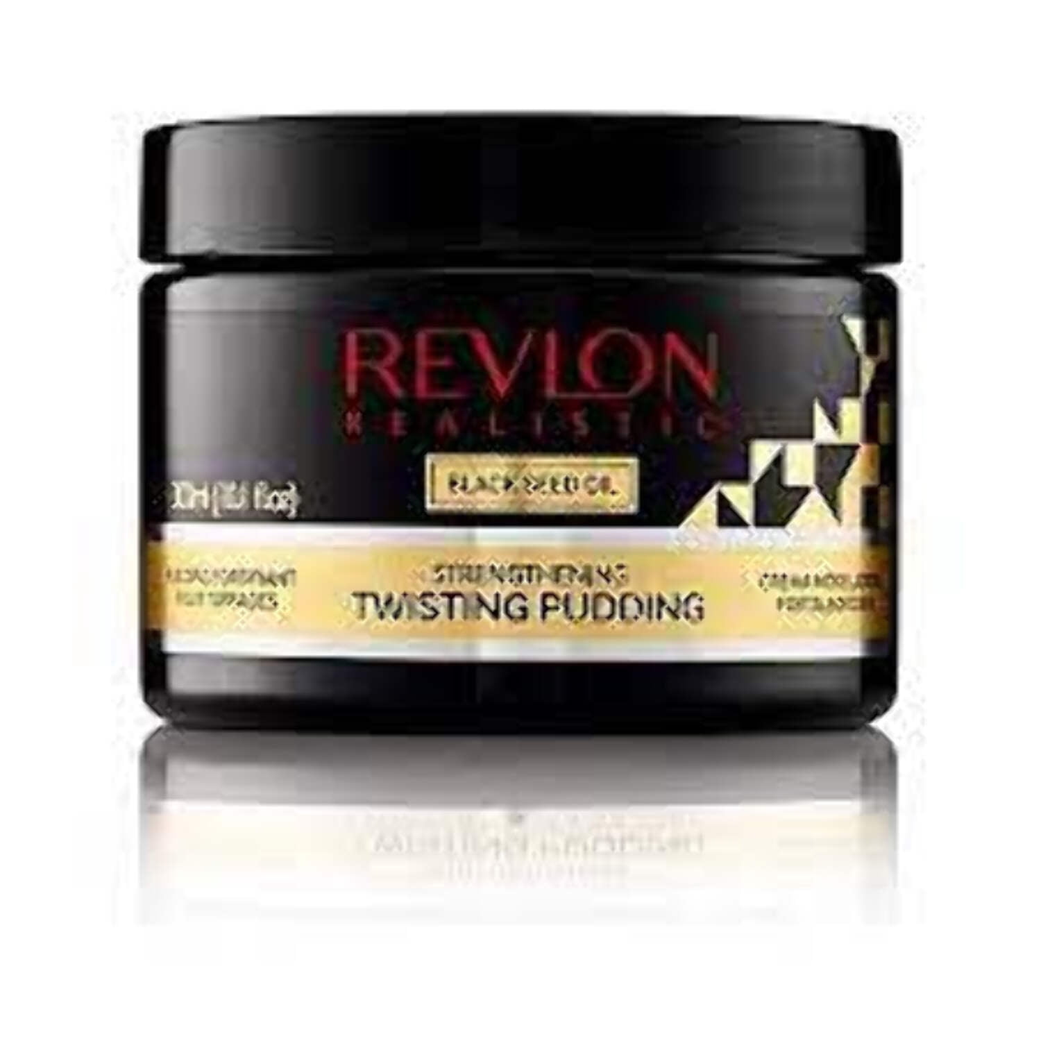 Revlon Realistic Black Seed Oil Strengthening Twisting Pudding Flake ...