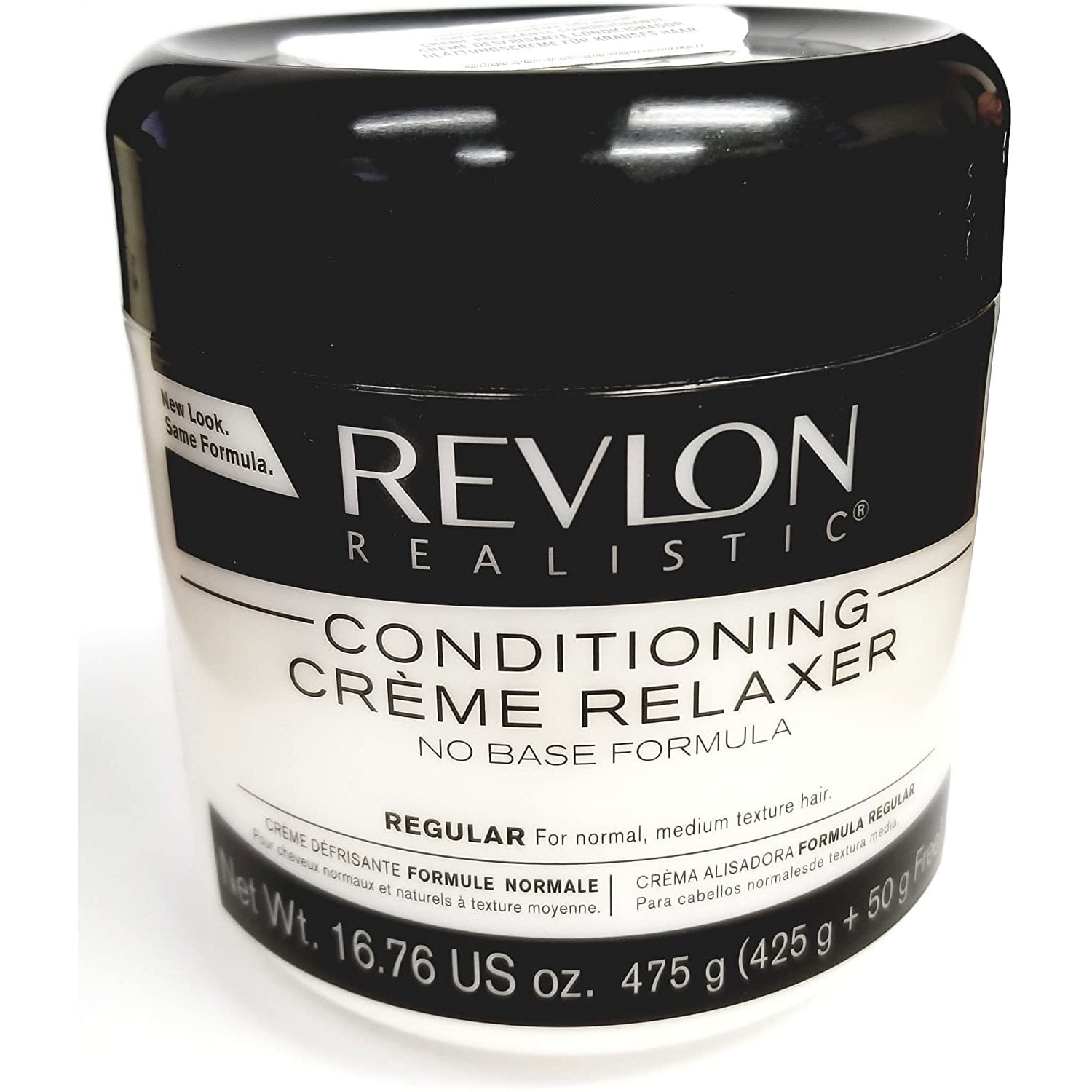 Revlon Realistic Conditioning Creme Relaxer No Base Regular 16.76 Oz ...