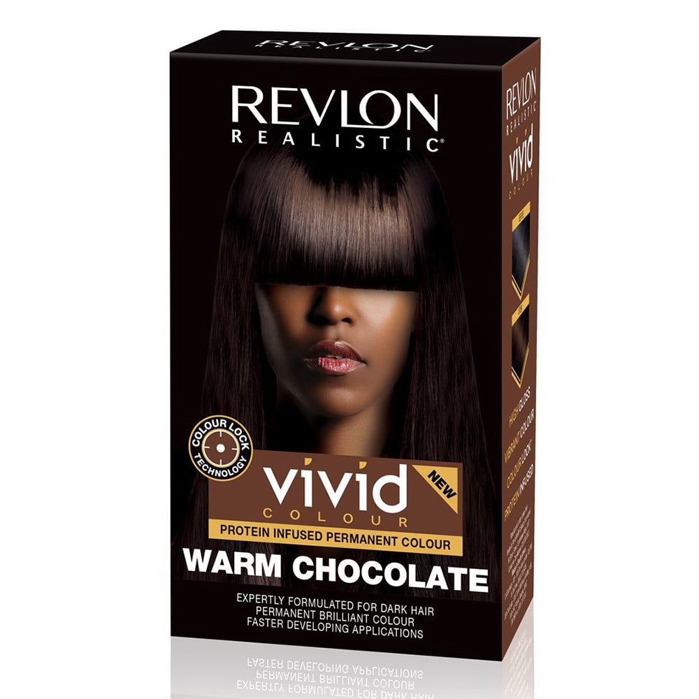 Revlon Realistic Vivid Colour Protein Infused Permanent Color, Warm ...