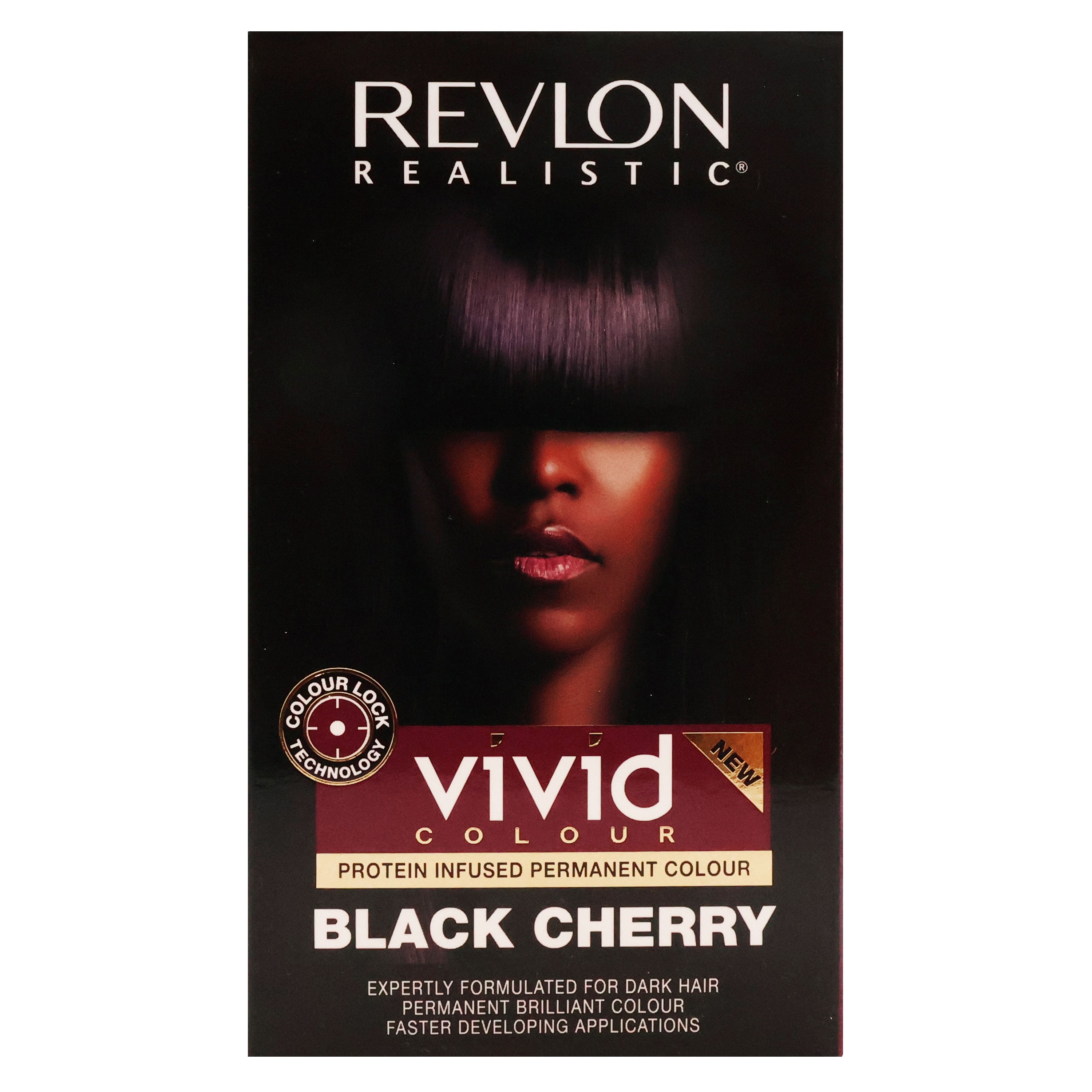 Revlon Realistic Vivid Hair Colour Black Cherry, Pack of 6 - Walmart.com