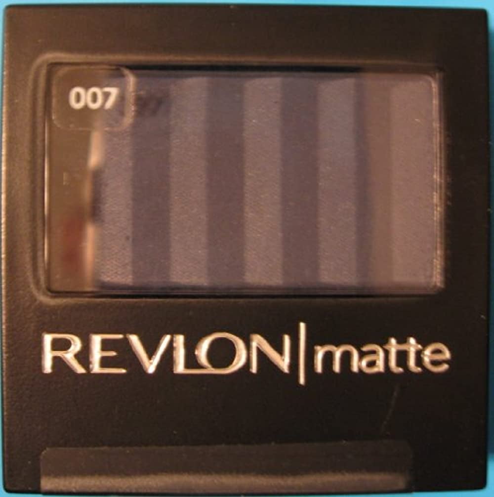 Revlon Matte Eye Shadow, Riviera Blue, Suede-like Powder, Long Lasting ...
