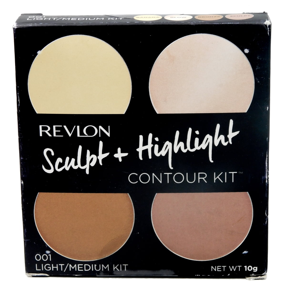 Revlon SCULPT + HIGHLIGHT Contour Kit 001 Light/Medium .35oz - Walmart.com