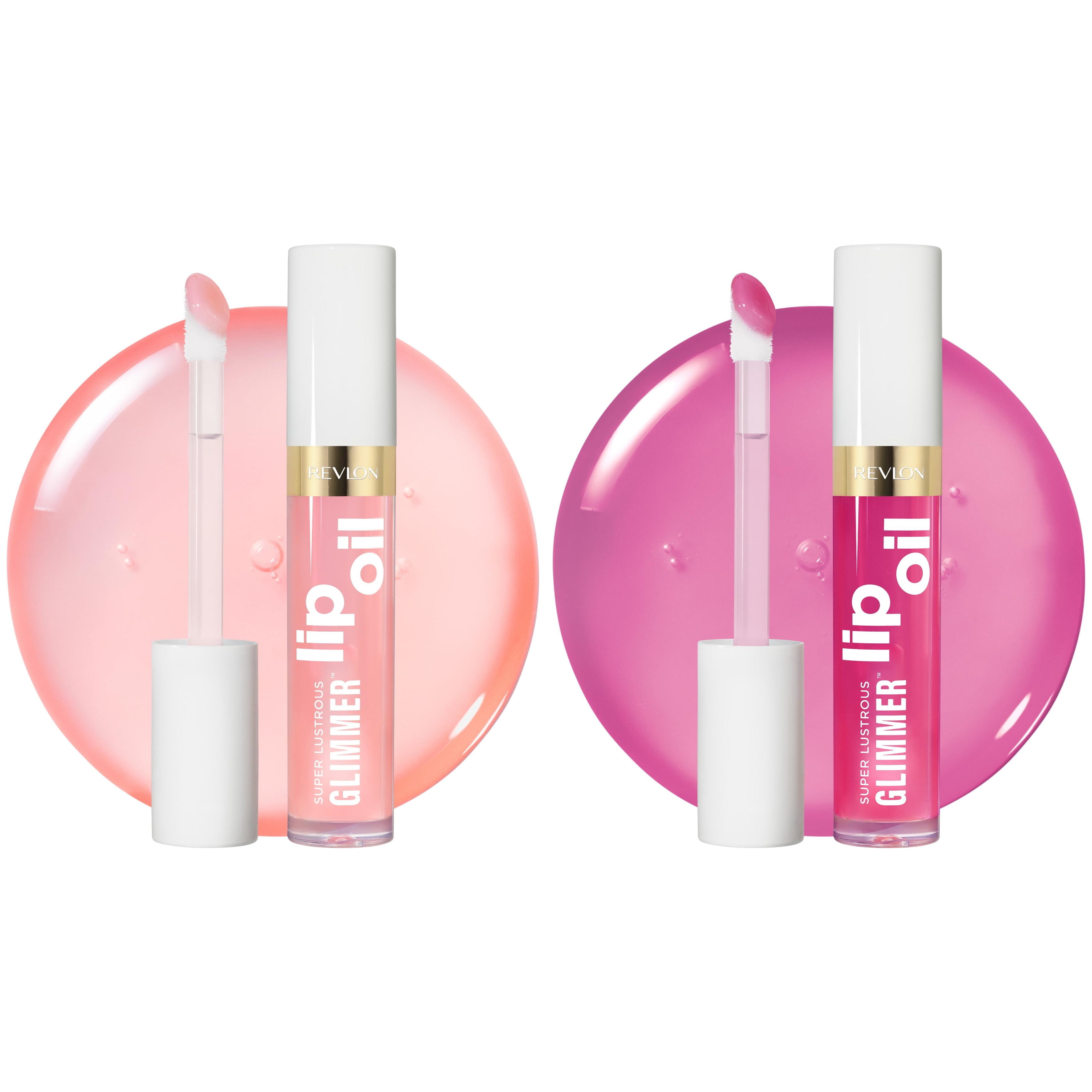Revlon Super Lustrous Glimmer Nourishing Lip Oil, Candy Heart 001 ...