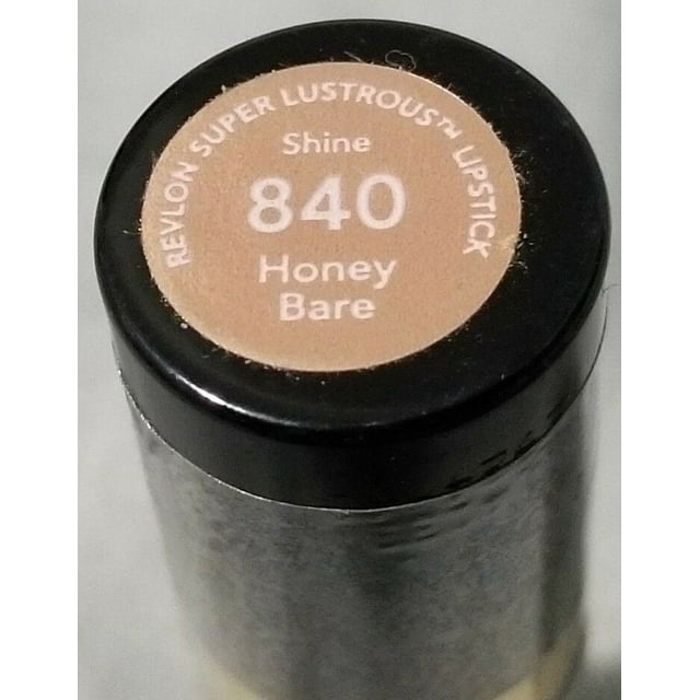 Revlon Super Lustrous Lipstick 840 Honey Bare Shine - Walmart.com