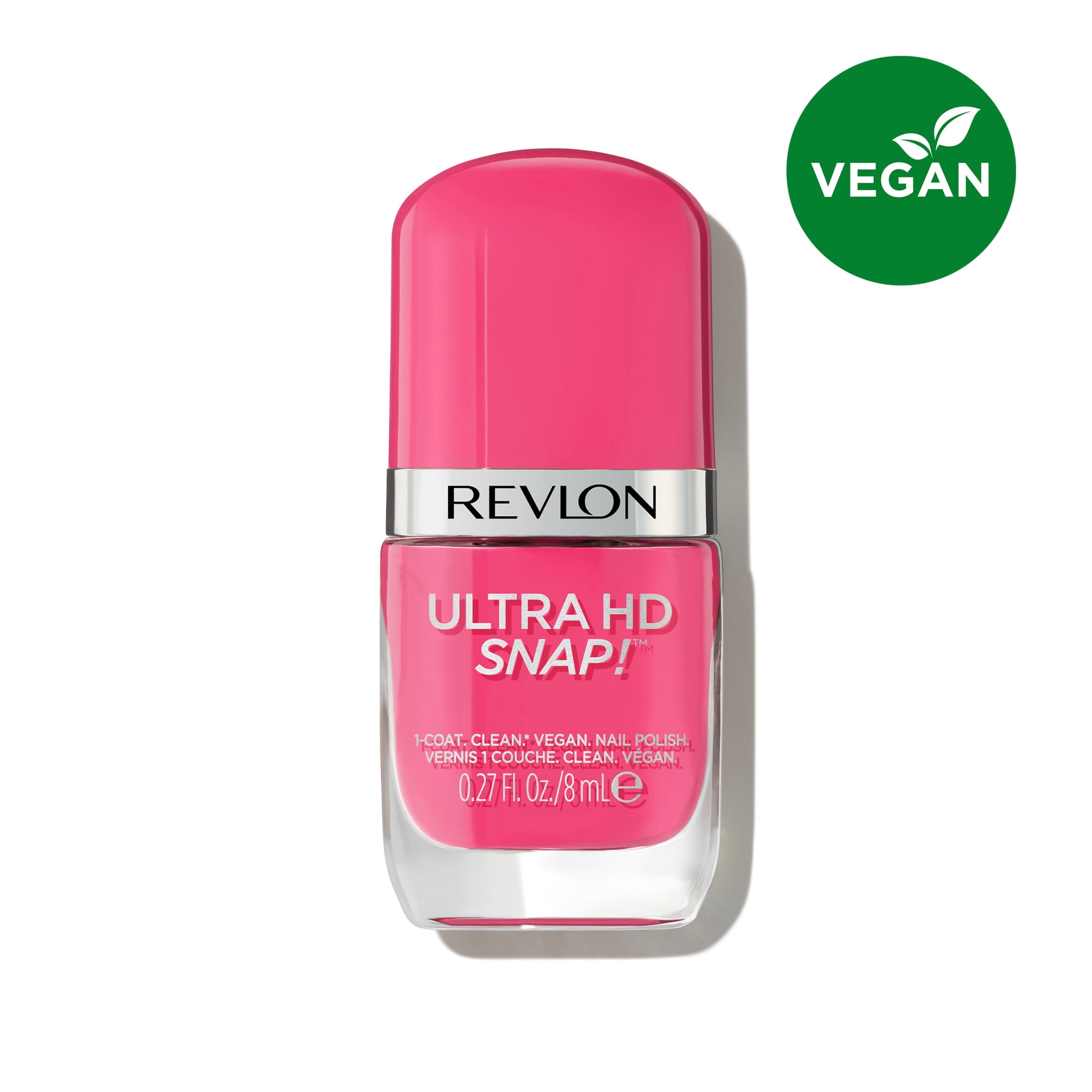 Revlon Ultra HD Snap Vegan Nail Enamel, Glossy Color 009 No Drama, 0.27 ...