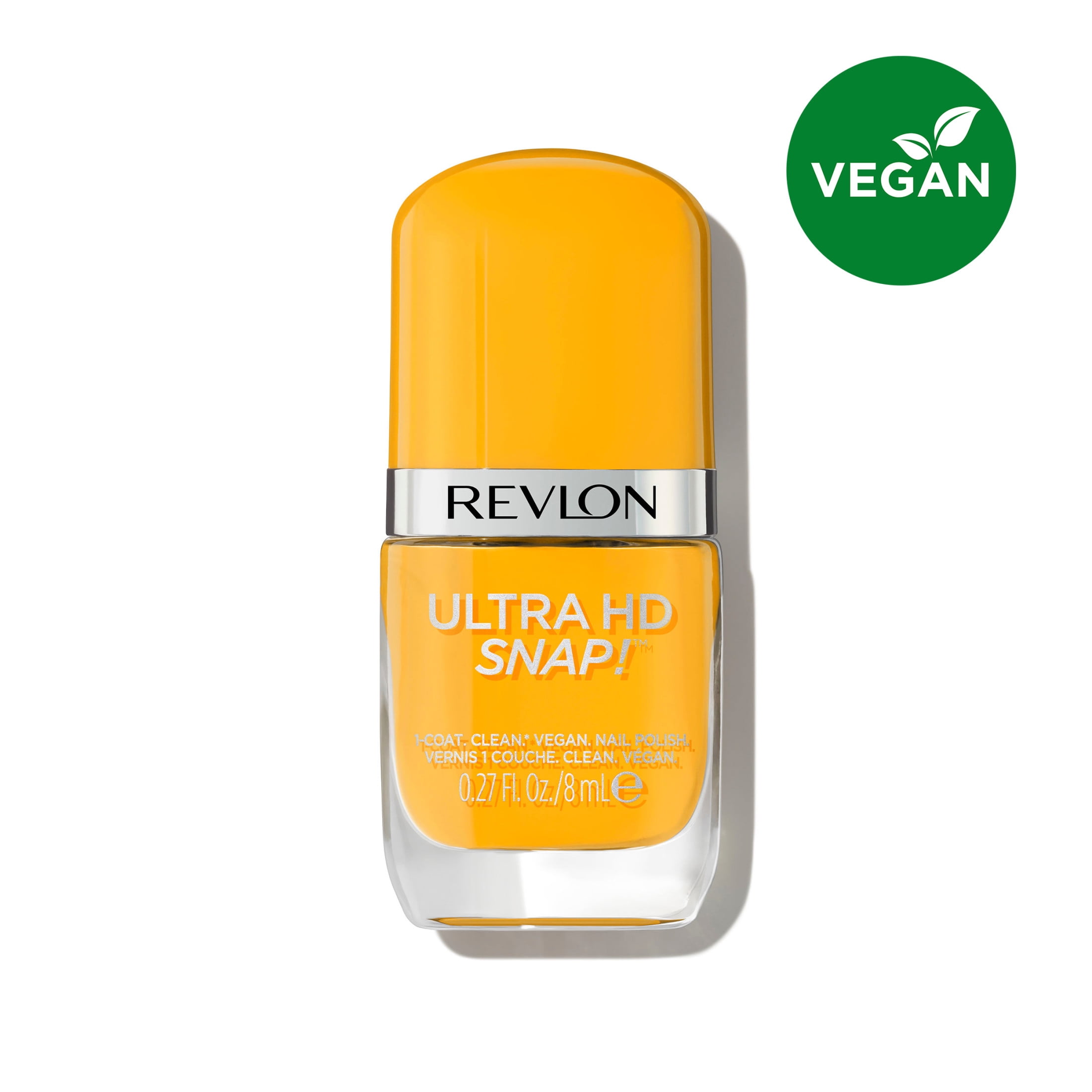 Revlon Ultra HD Snap Vegan Glossy Nail Polish, 010 Marigold Maven, 0.27 ...