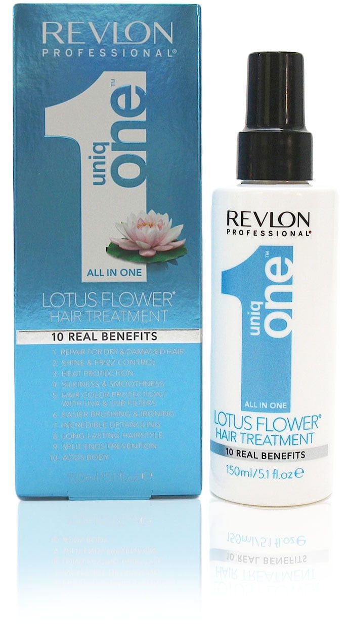 Revlon Uniq One All In One Lotus Hair Treatment 5.1 oz (Pack of 2 ...