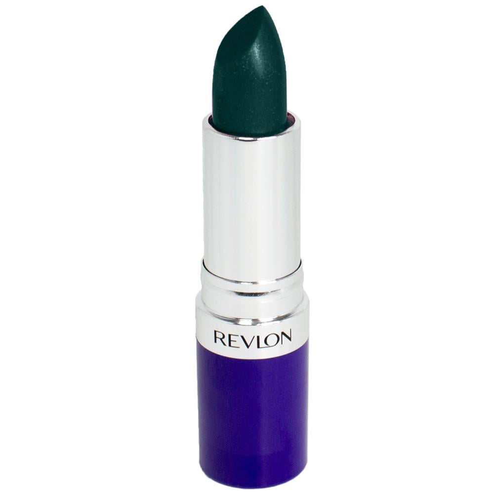 Revlon - Vibrant Electric Shock Lipstick, 112 TURNT UP TEAL, 0.14 oz ...