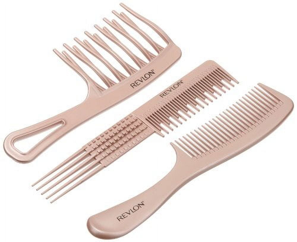 Revlon Waves Medium-Long Comb Combo, Amber - Walmart.com