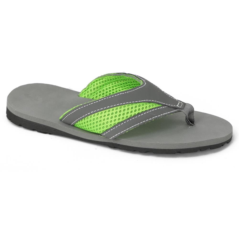 Revo Boys 11-5 Mesh Flip Flop Sandal(Green 2/3) - Walmart.com