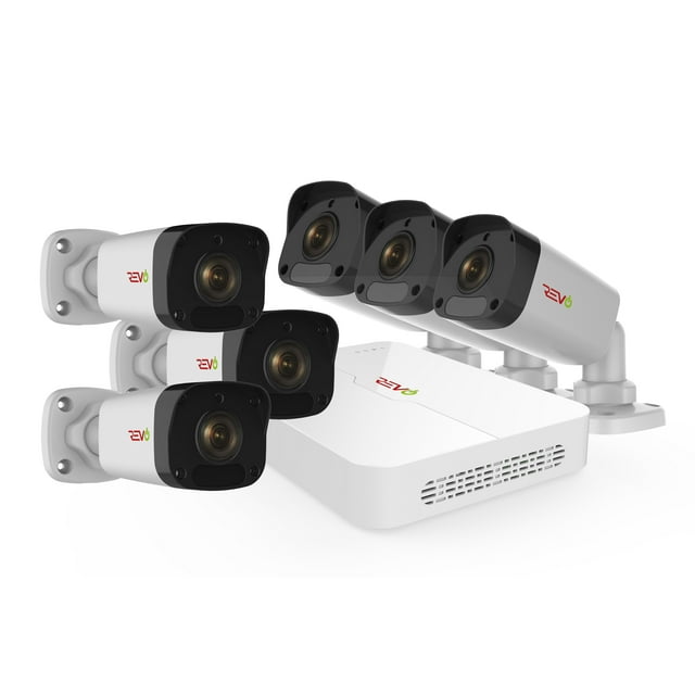 Ultra HD 8 Ch. 1TB NVR Home Surveillance System & 6 2MP 1080p Bullet ...