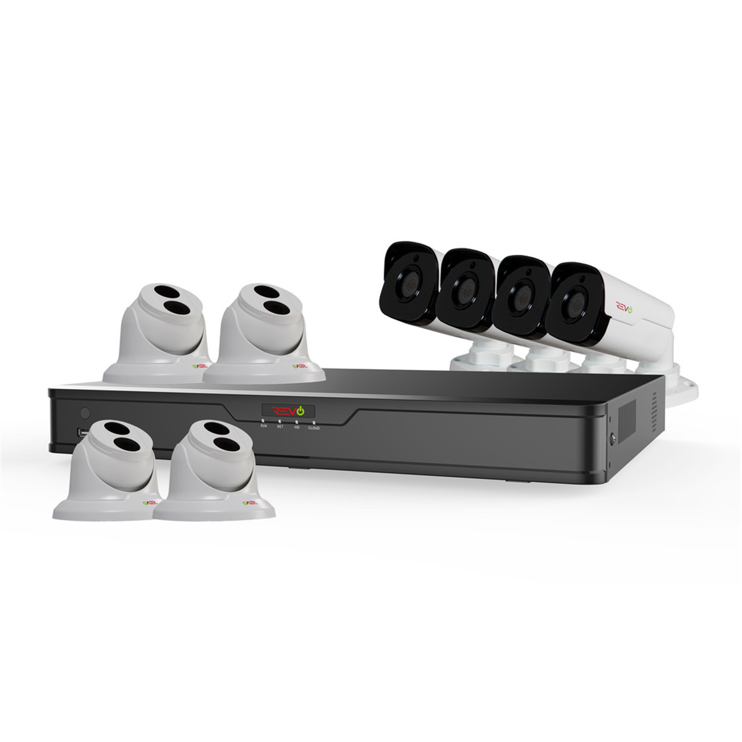 Revo Ultra HD NVR Surveillance System with Cameras-Size:16 Channel ...