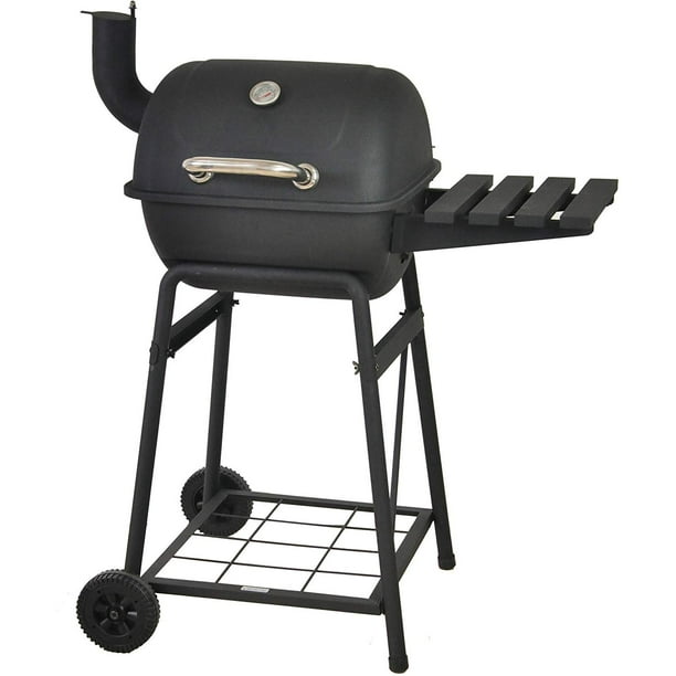 RevoAce 26 inch Mini Barrel Steel Charcoal Grill, Black, CBC1760W, New ...