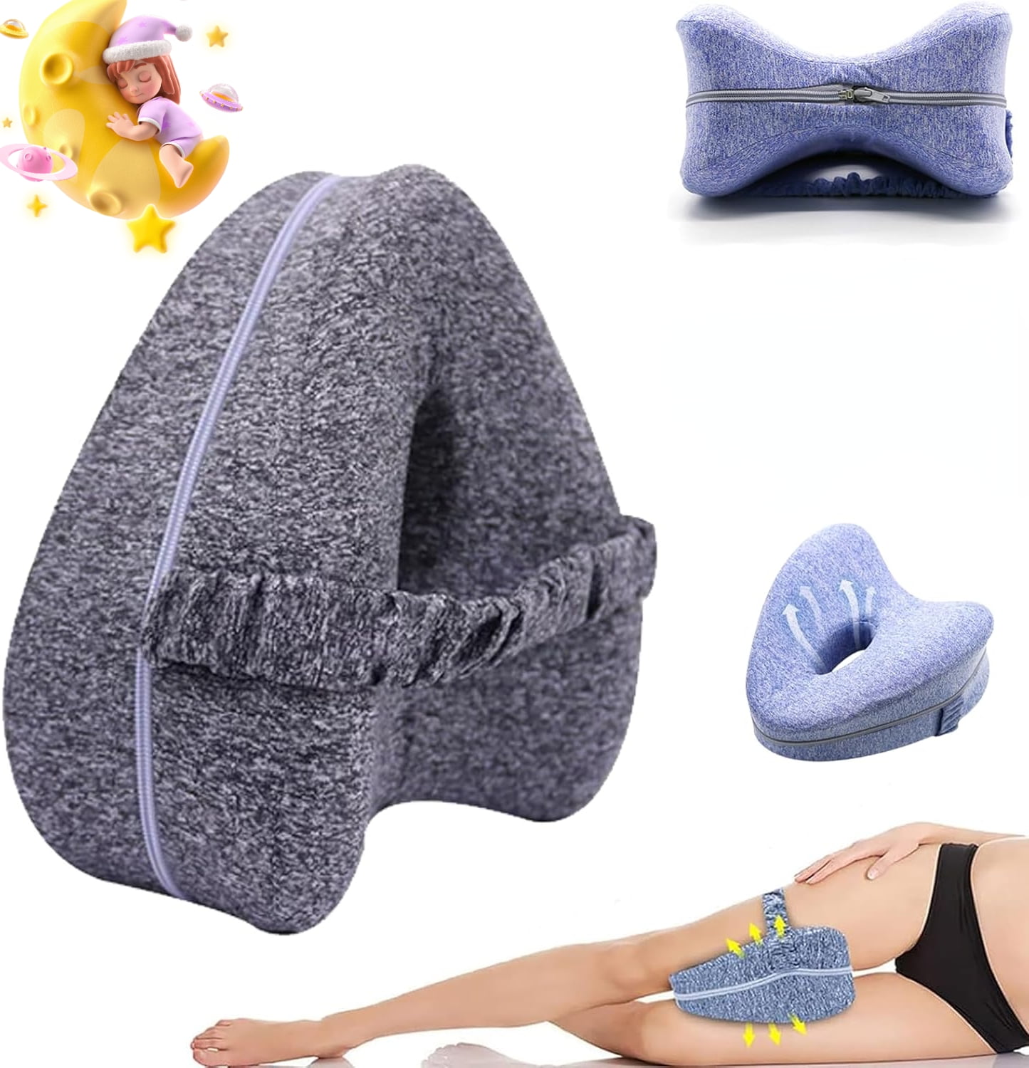 Revoget Alignment Pillows - Relieve Hip Pain & Sciatica, Leg Alignment ...